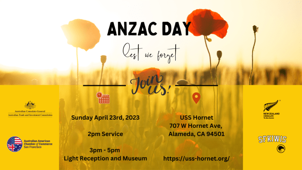 ANZAC Day 2023 | Royal Canadian Legion, US Branch #25